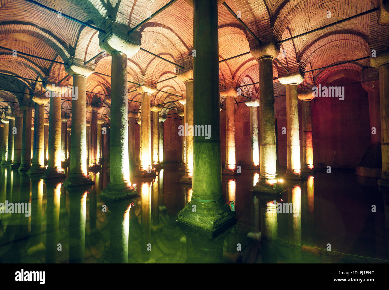 Basilica Cistern in Istanbul Stock Photo - Alamy
