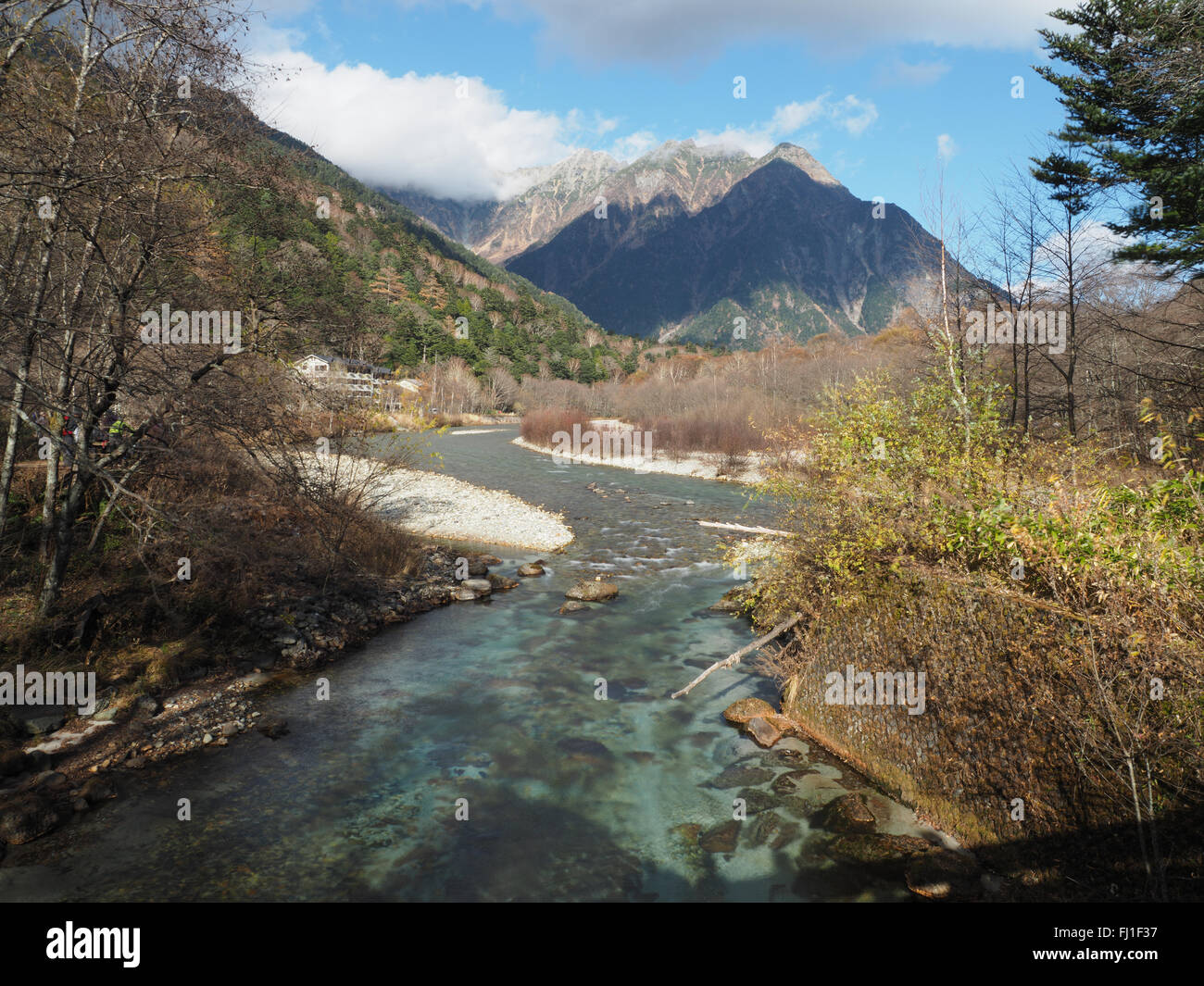 Kamikochi national park autumn japan hi-res stock photography and ...