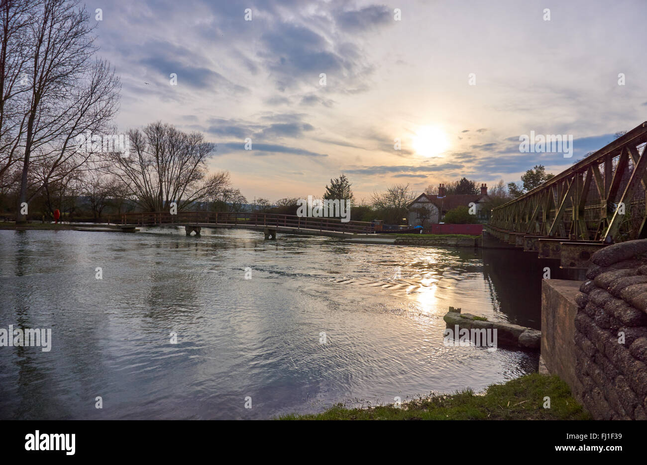Port meadow oxford hi-res stock photography and images - Alamy