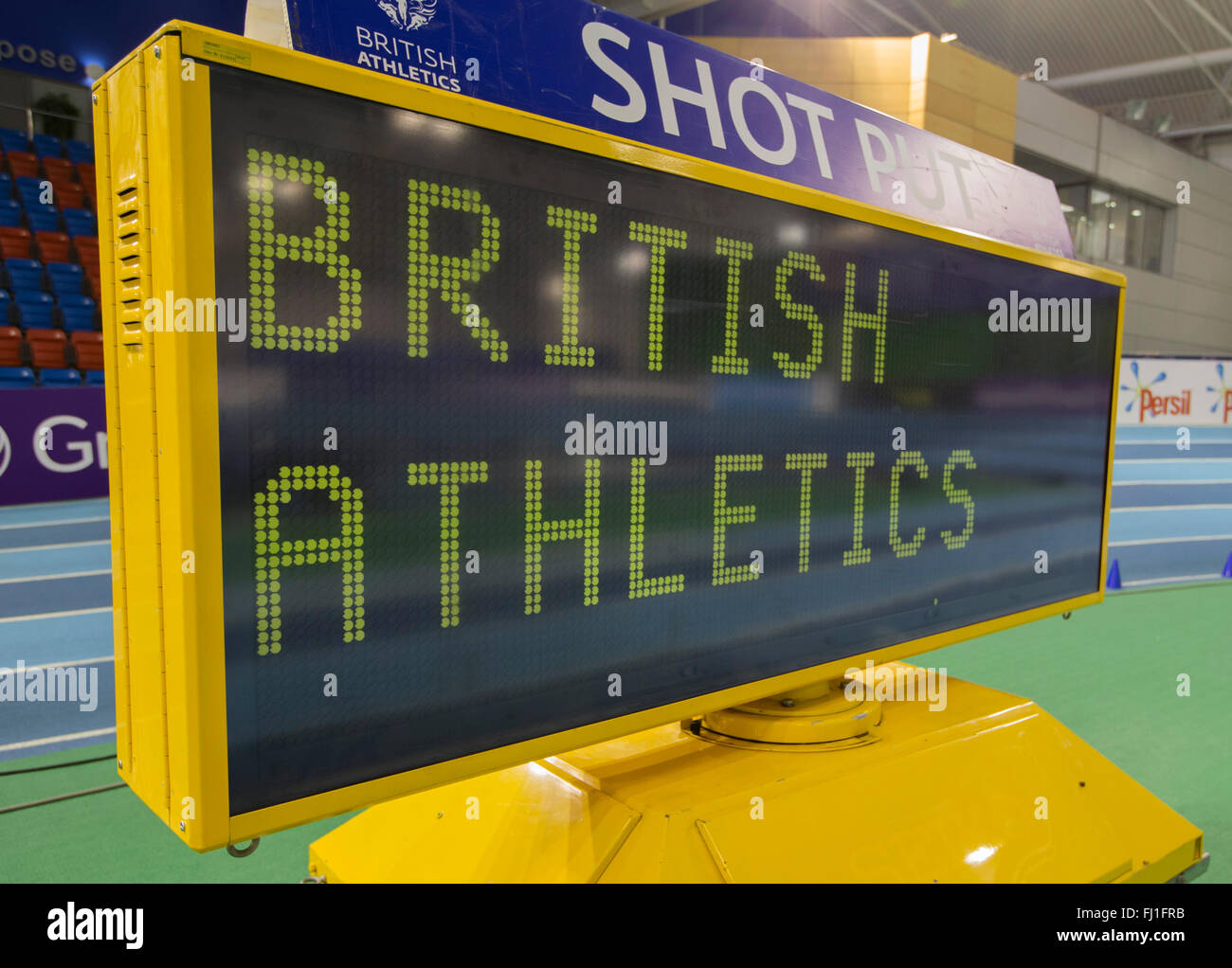 EIS Sheffield, Sheffield, UK. 28th Feb, 2016. British Indoor Athletics ...