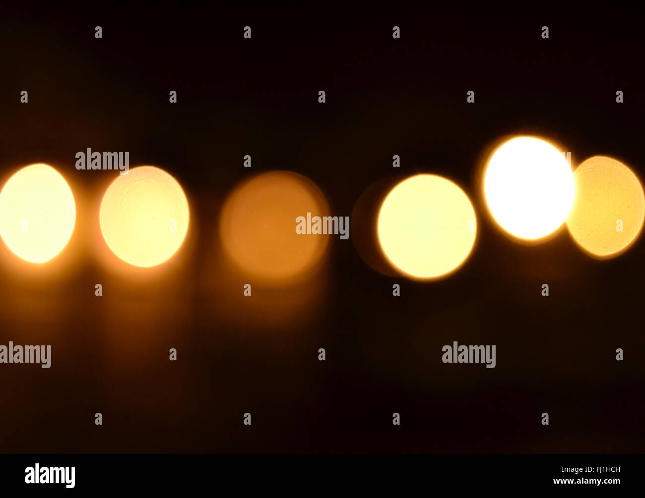 Bokeh shot blurred orange hi-res stock photography and images - Alamy