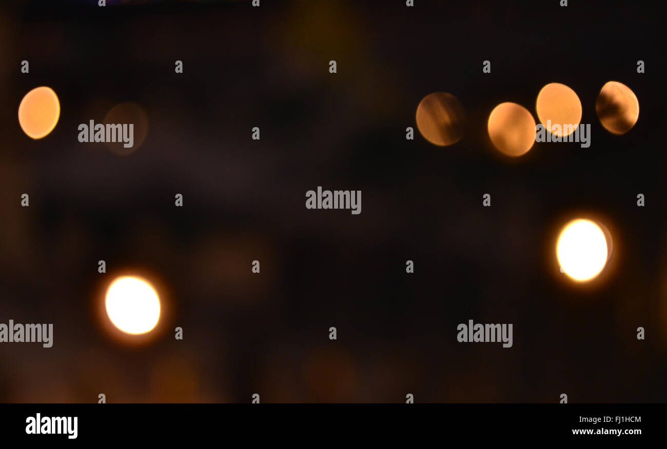 Bokeh shot blurred orange hi-res stock photography and images - Alamy