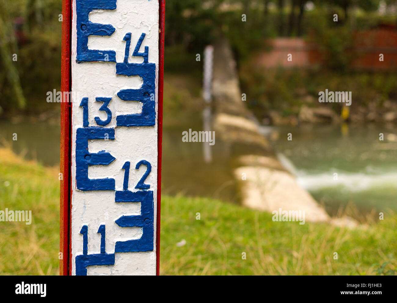 Measuring scale water level scale hi-res stock photography and images ...