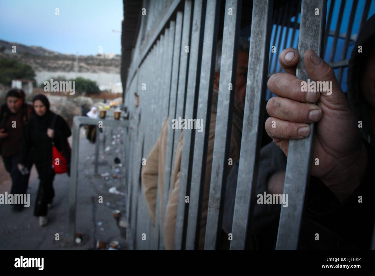 Palestine - Bethlehem checkpoint 300 and West Bank wall - Palestinian ...