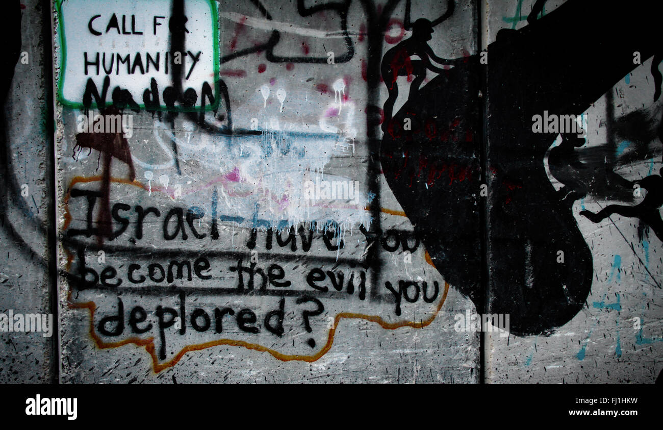 Palestine - Bethlehem checkpoint 300 and West Bank wall - Palestinian ...