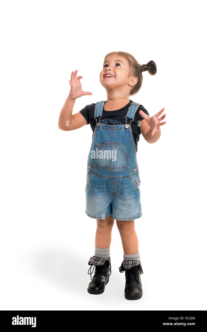 Little Girl Standing Up