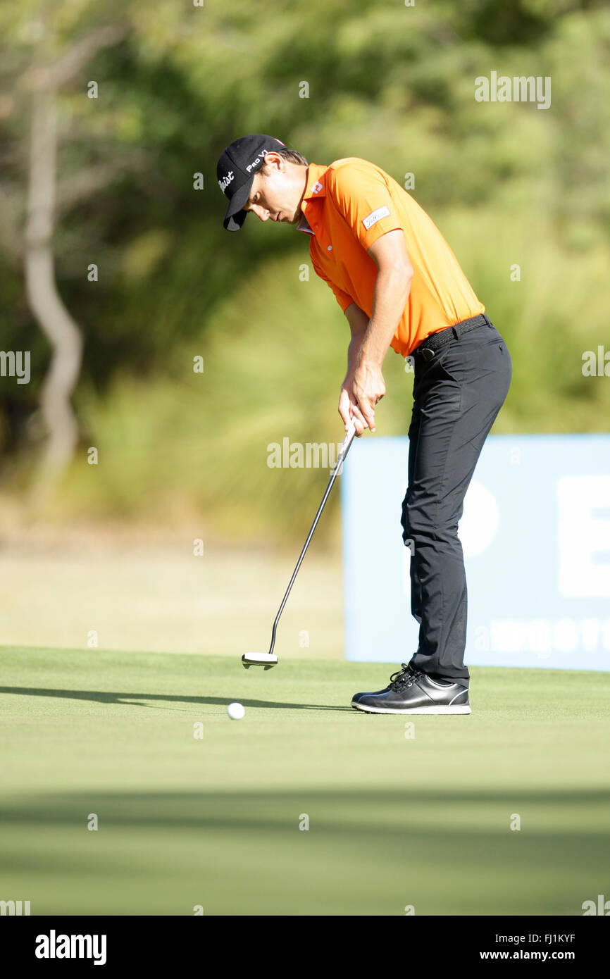 Perth, Australia. 28th Feb, 2016. ISPS HANDA Perth International Golf ...
