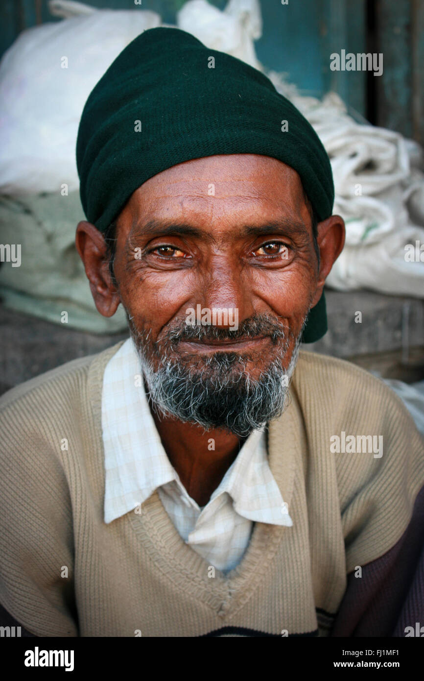 Muslim man in Bikaner , India Stock Photo - Alamy