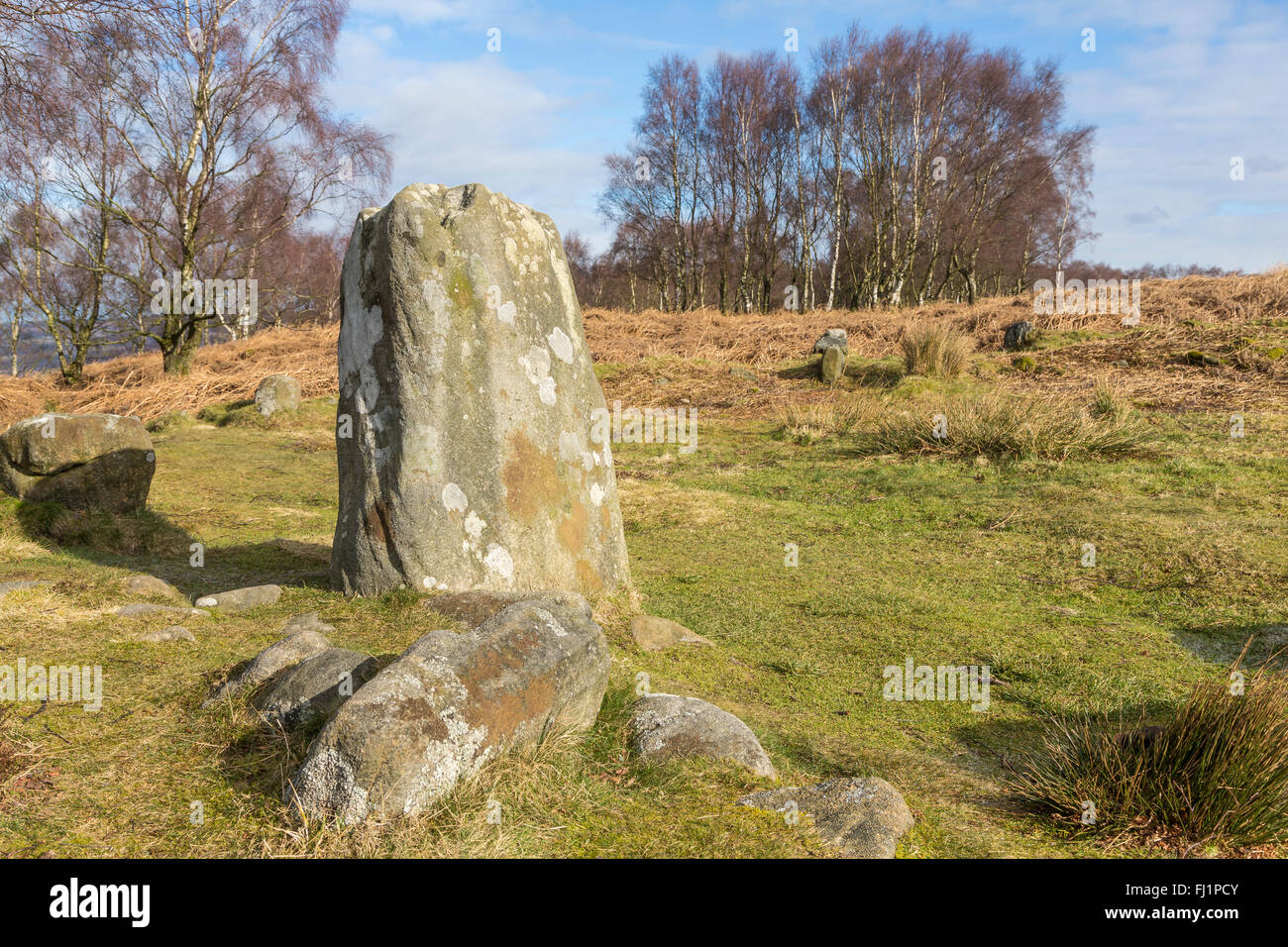 Stoke flat stone circle hi-res stock photography and images - Alamy