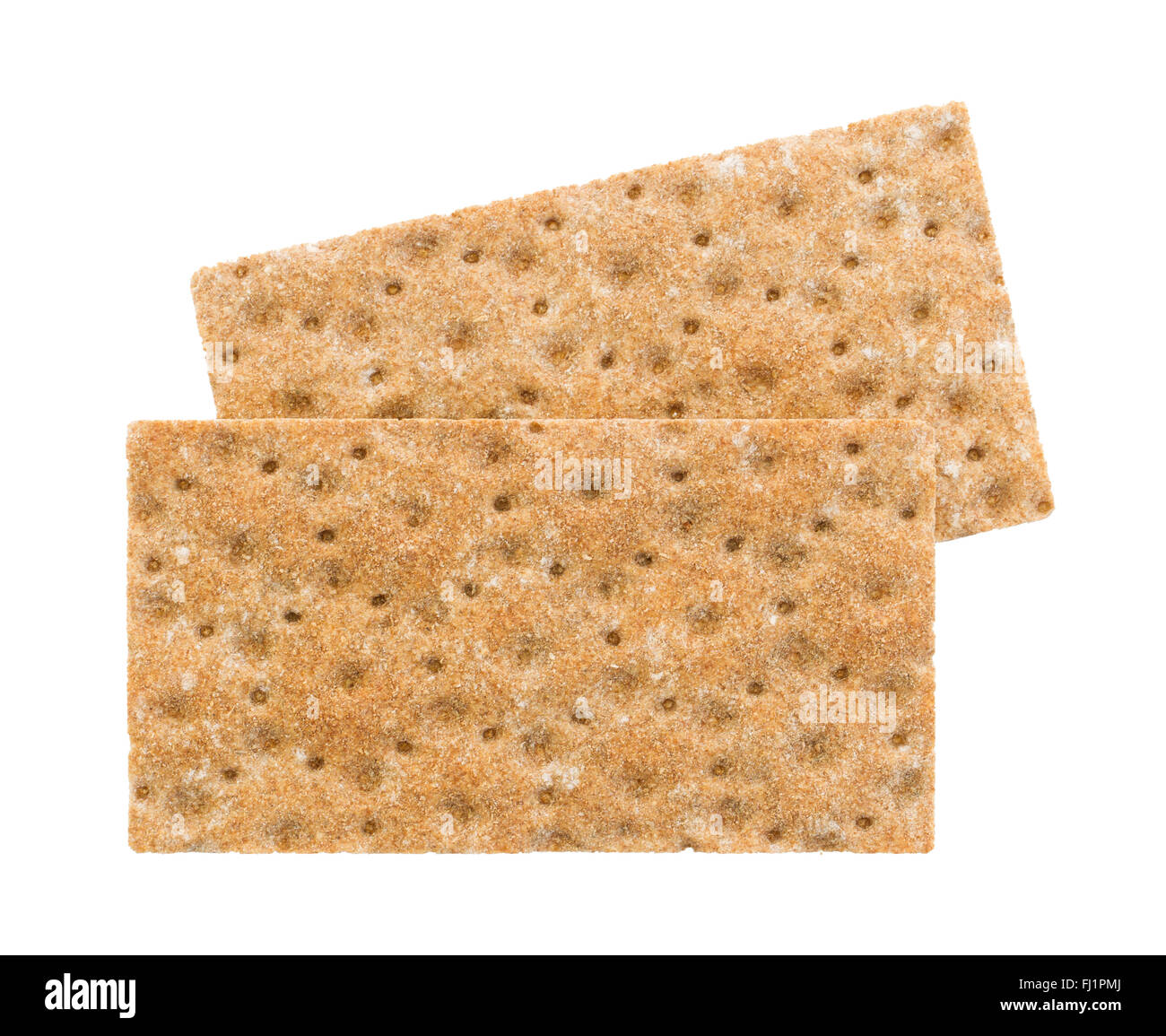 Crackers (breakfast) isolated on a white background Stock Photo - Alamy