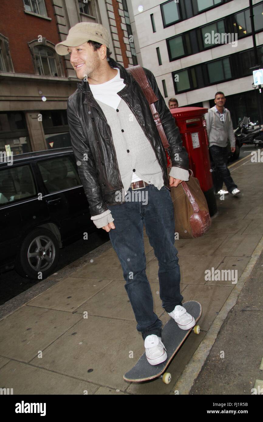 Matt Cardle, Skatebord London (credit image © Jack Ludlam Stock Photo ...