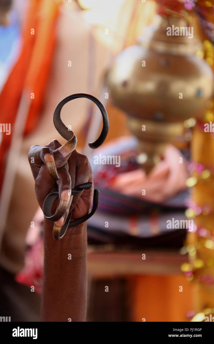 Sadhu hand hi-res stock photography and images - Alamy