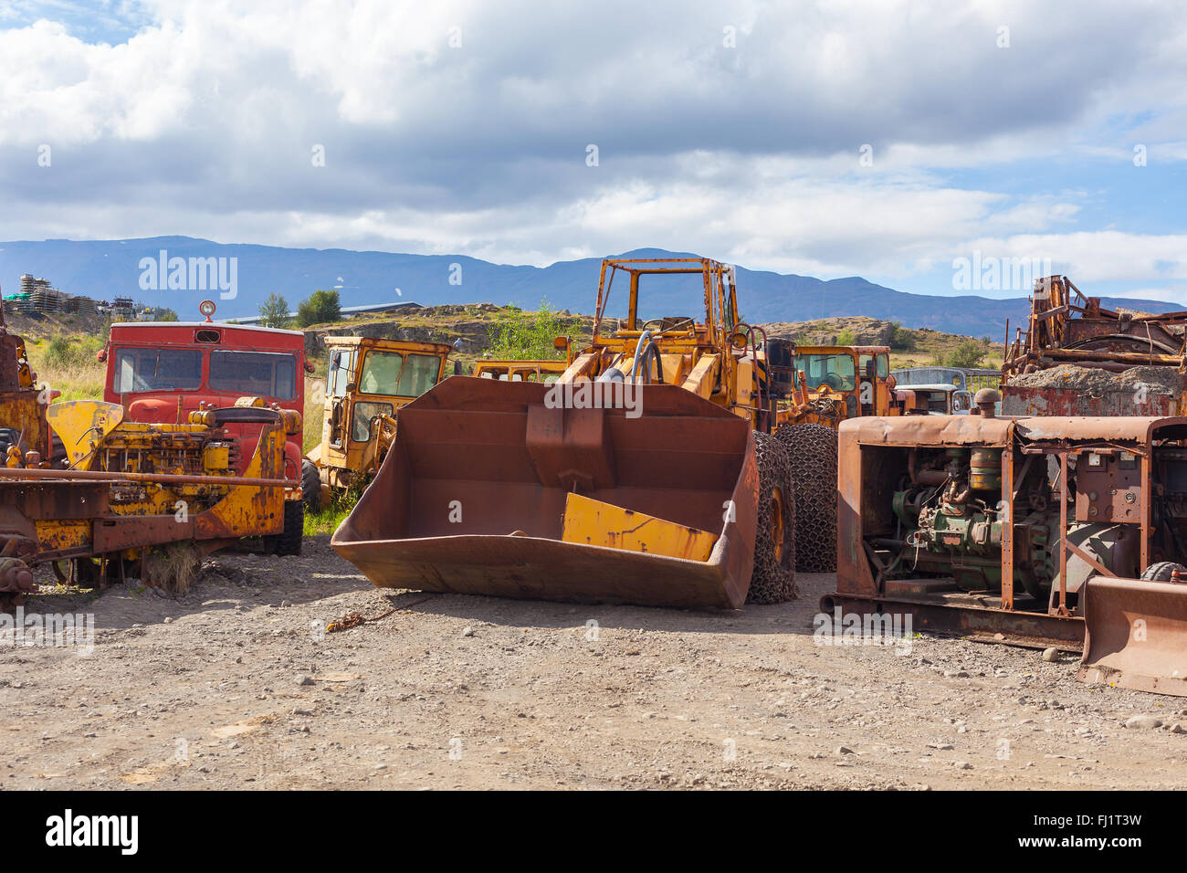 Vintage bulldozer hi-res stock photography and images - Alamy