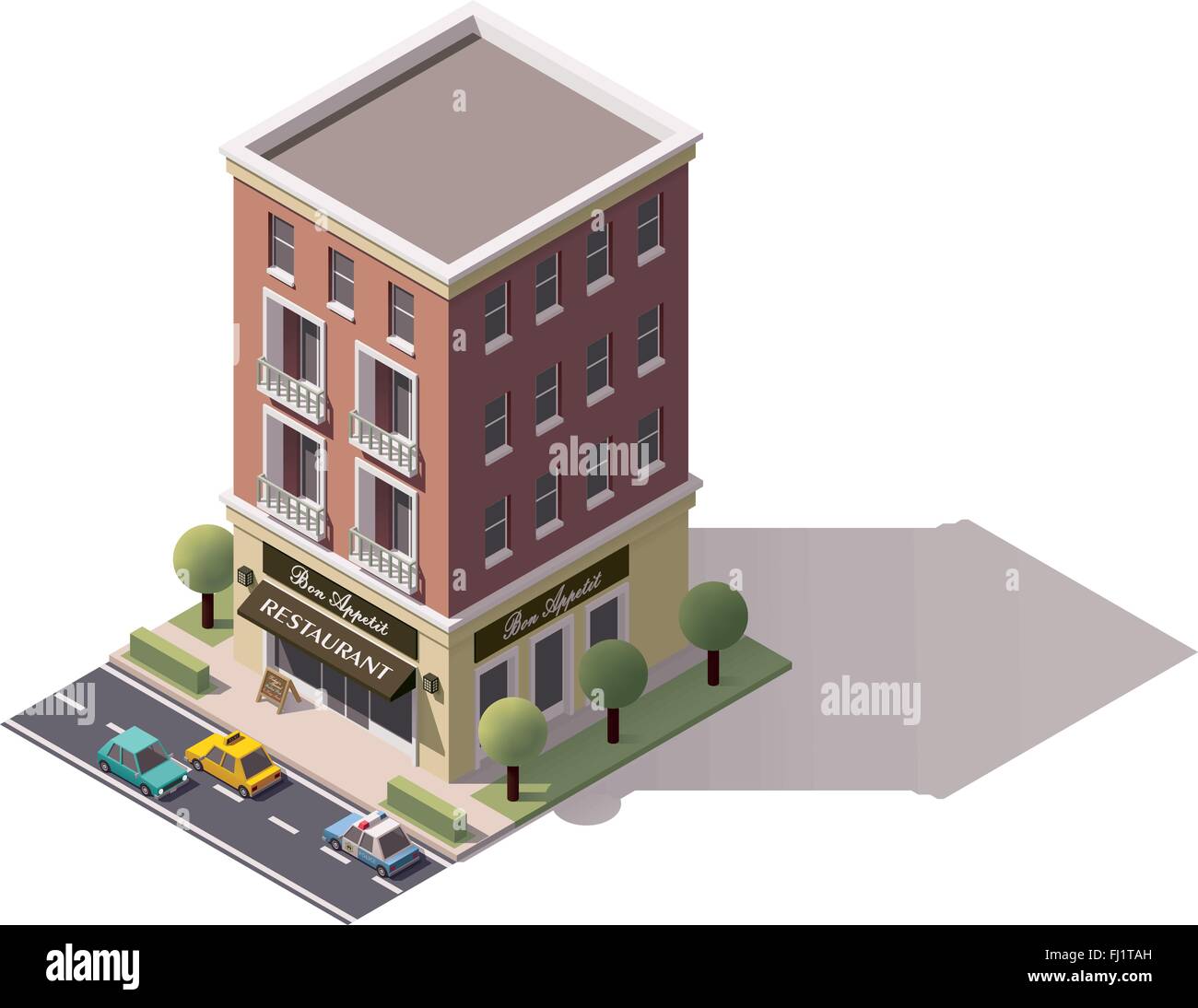 Block house restaurant Stock Vector Images - Alamy