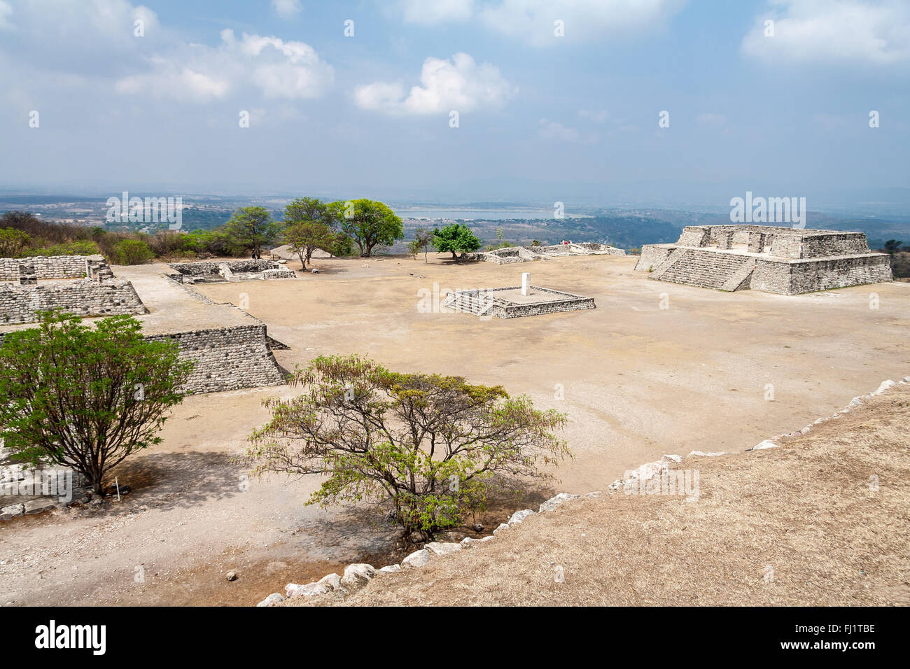 Xochicalco Toltec Ruins Mexico Stock Photo - Alamy