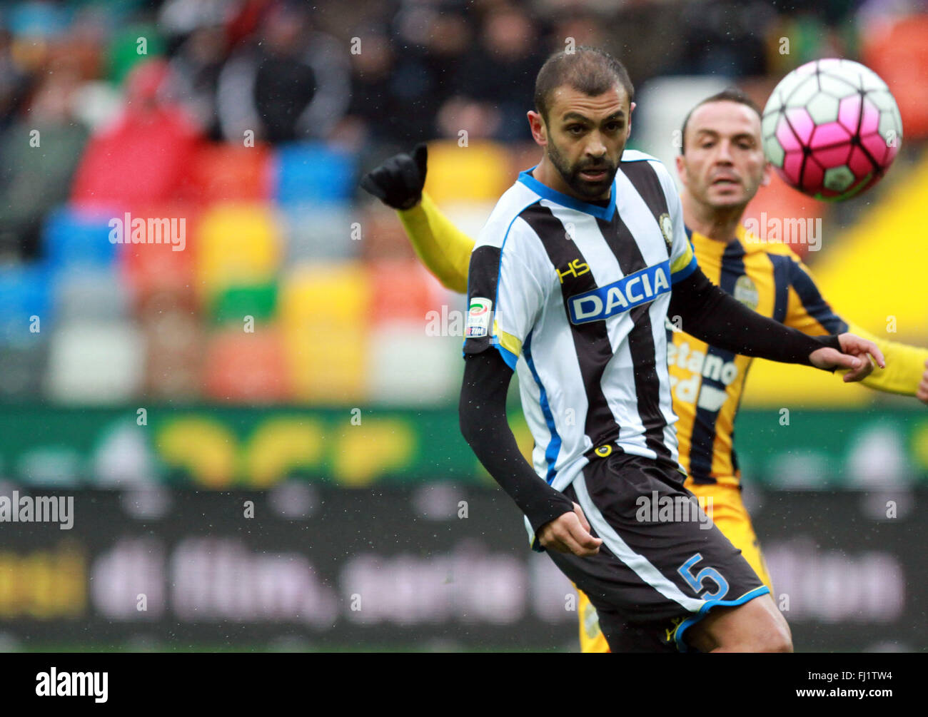 Udine, Italy. 28th Feb, 2016. Udine, Italy. 28th Feb, 2016. Udinese's ...
