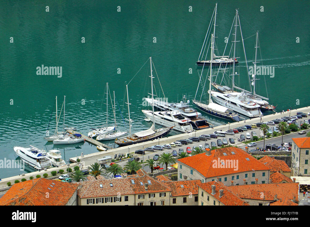Sea Port of Kotor, Montenegro Stock Photo - Alamy