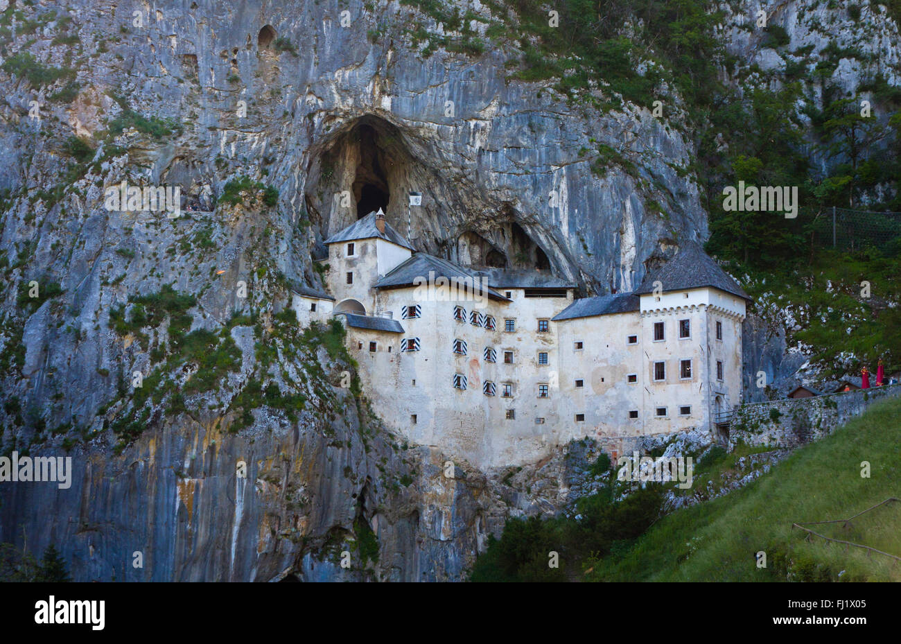 Predjama Castle (Predjamski Grad) - Renaissance castle built within the ...