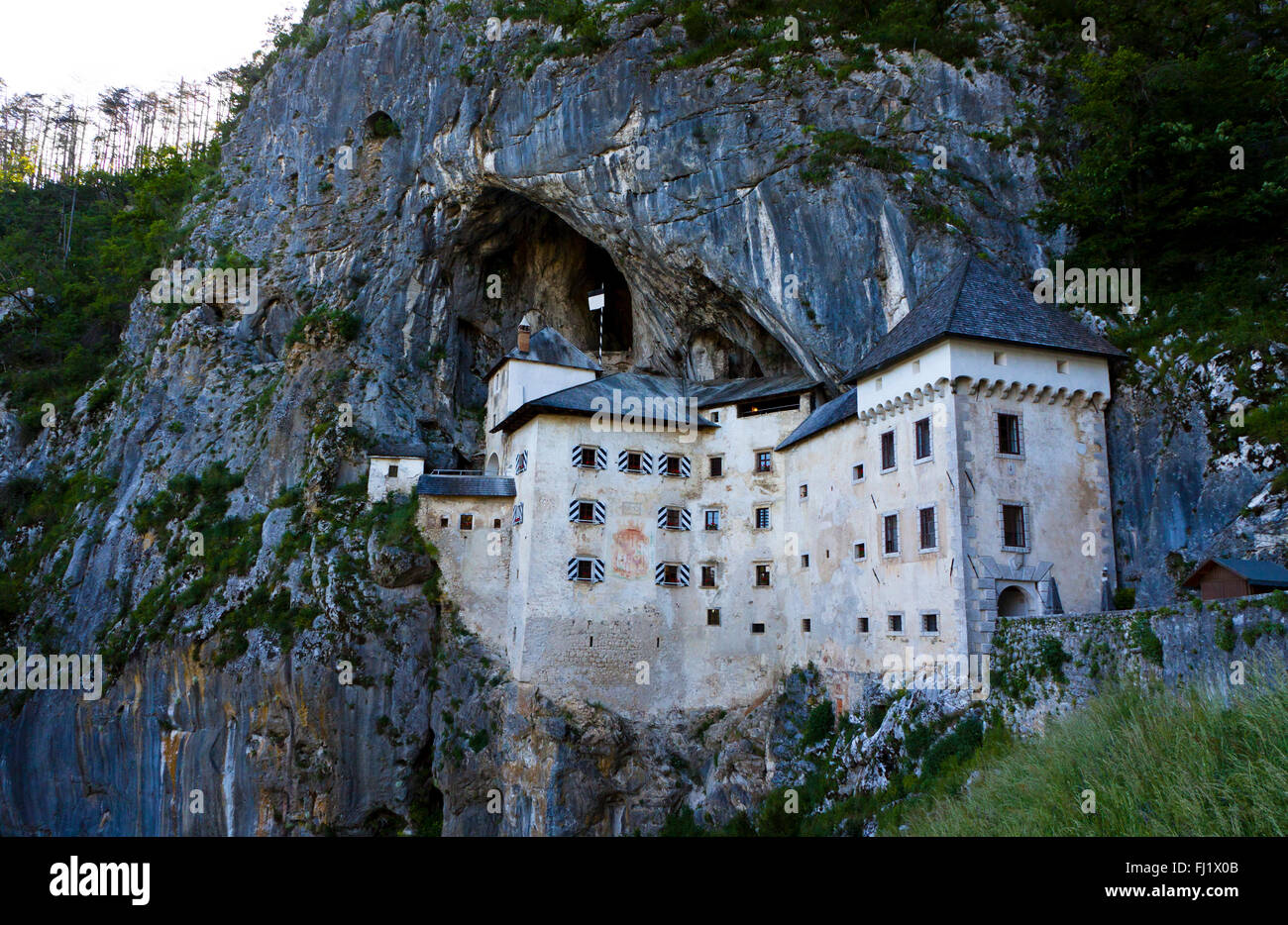 Predjama Castle (Predjamski Grad) - Renaissance castle built within the ...
