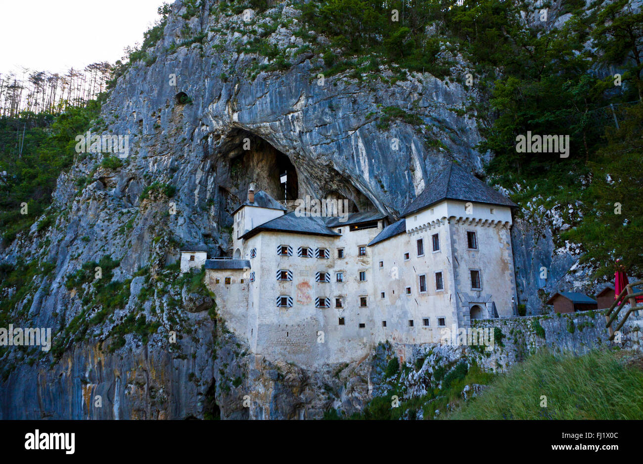 Predjama Castle (Predjamski Grad) - Renaissance castle built within the ...