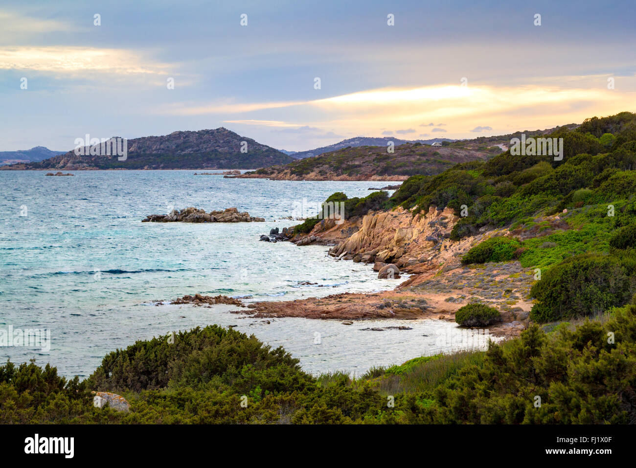 Caprera island, Stagnali, La Maddalena national park, Sardinia, Italy ...