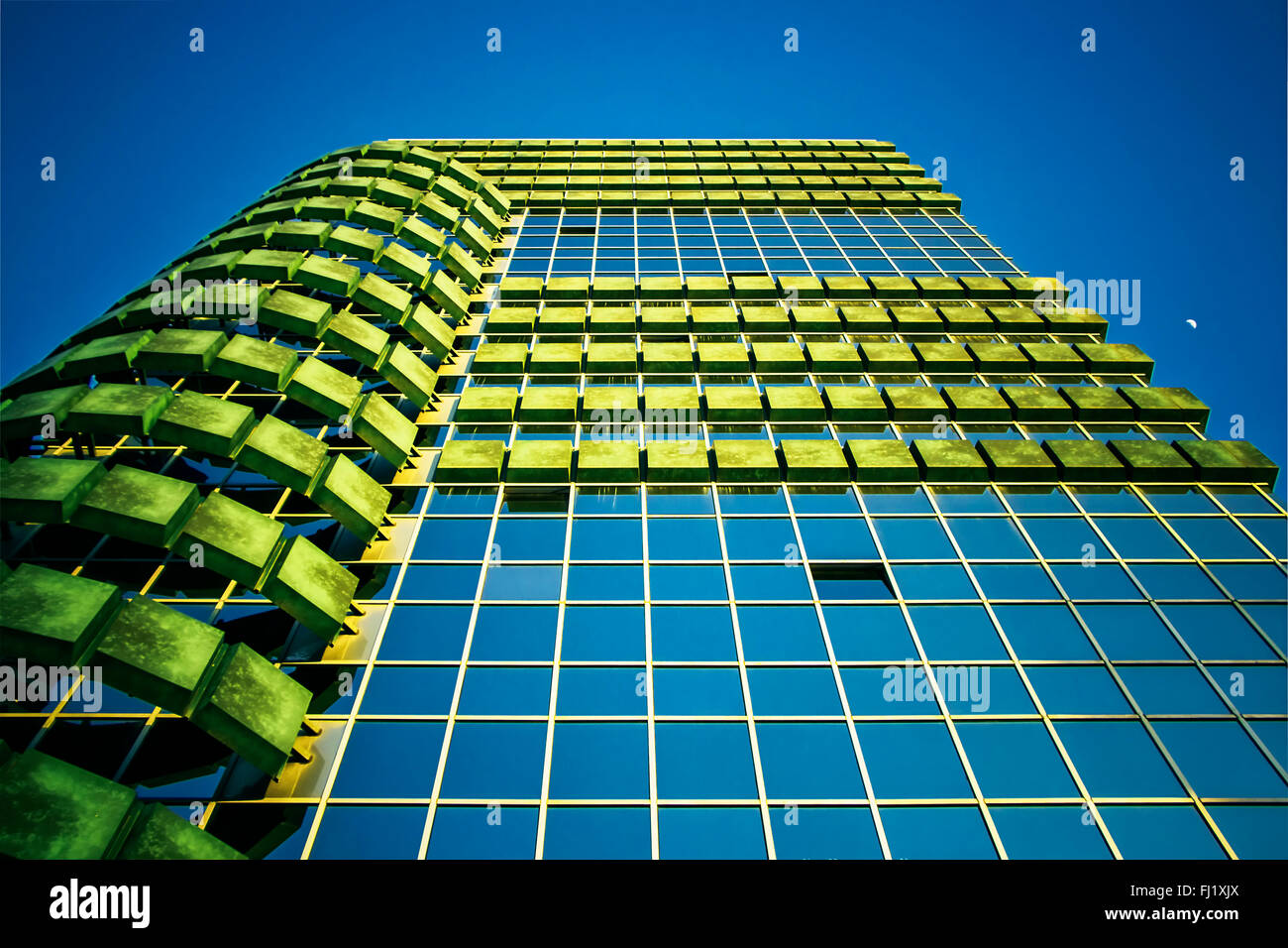Modern building view from below Stock Photo - Alamy