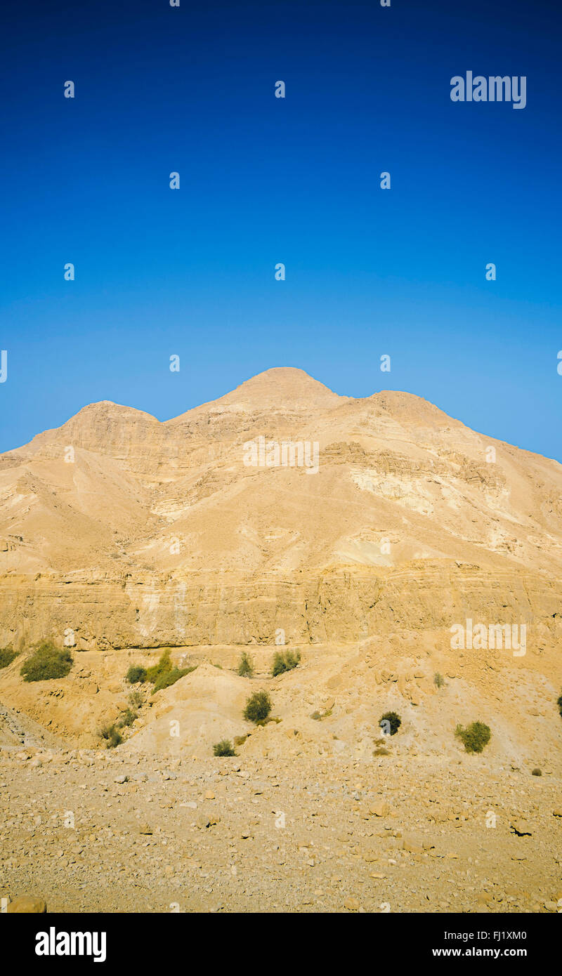 Mountain near Ein Gedi Stock Photo - Alamy