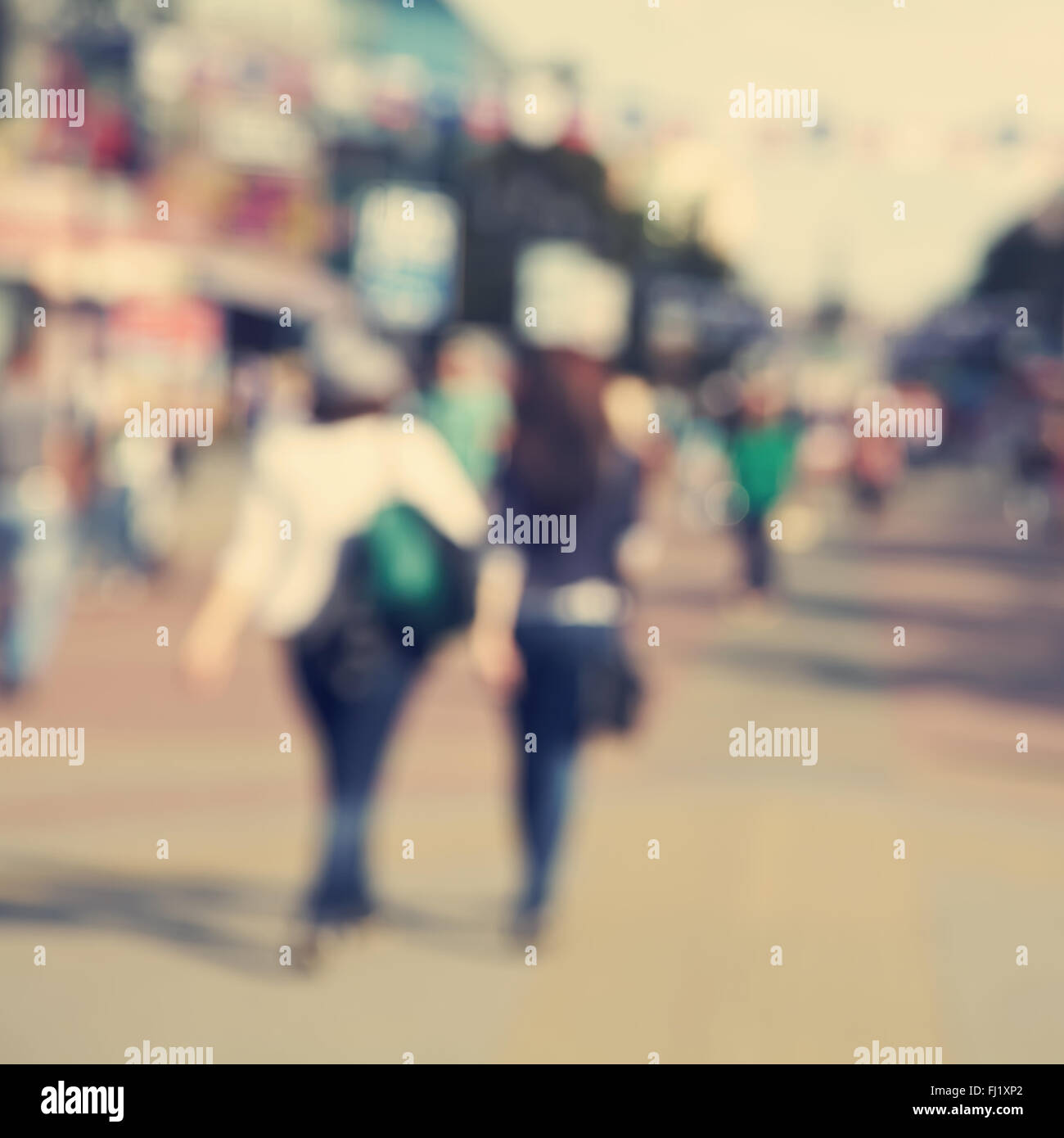 people walking on a city street Stock Photo - Alamy