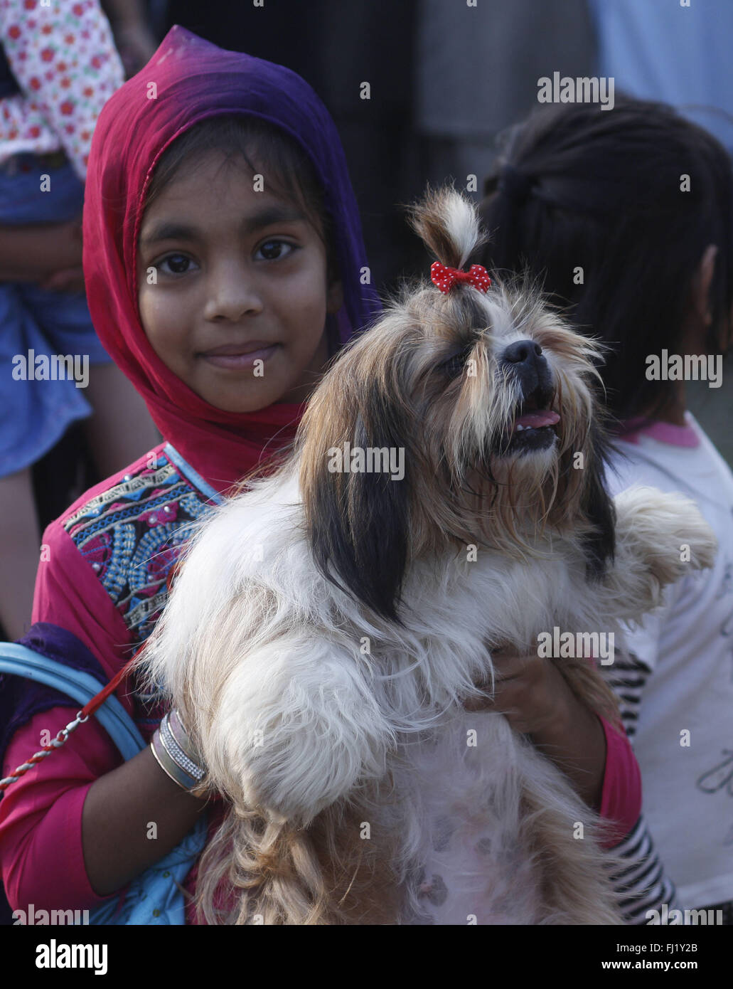 Pakistani People with their pets participating in Dog Show "Royal ...