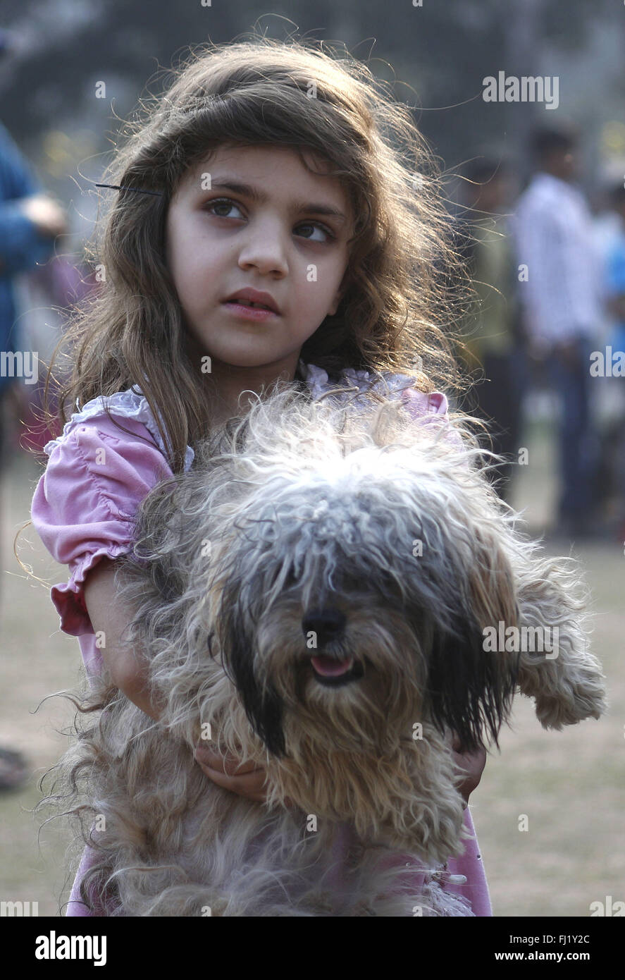 Pakistani People with their pets participating in Dog Show "Royal ...