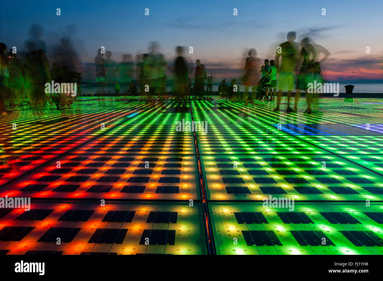 Zadar sun salutation hi-res stock photography and images - Alamy