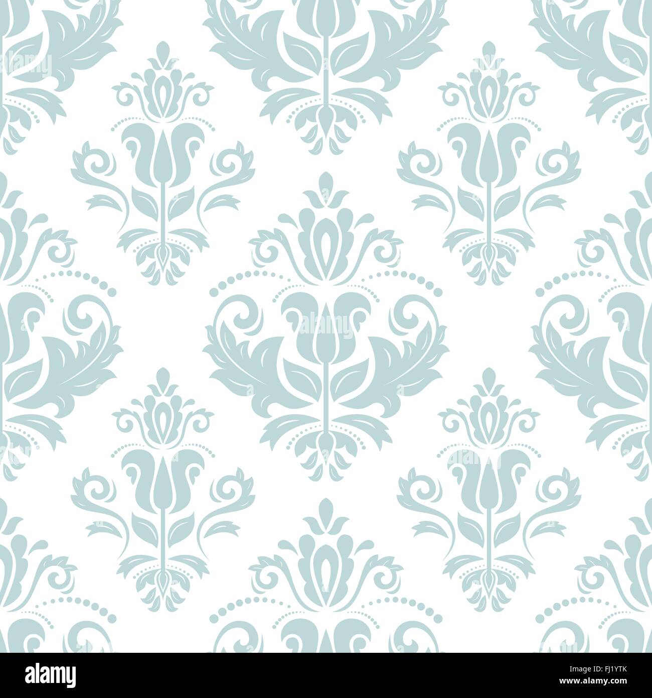 Seamless Vector Wallpaper in the Style of Baroque Stock Vector Image ...