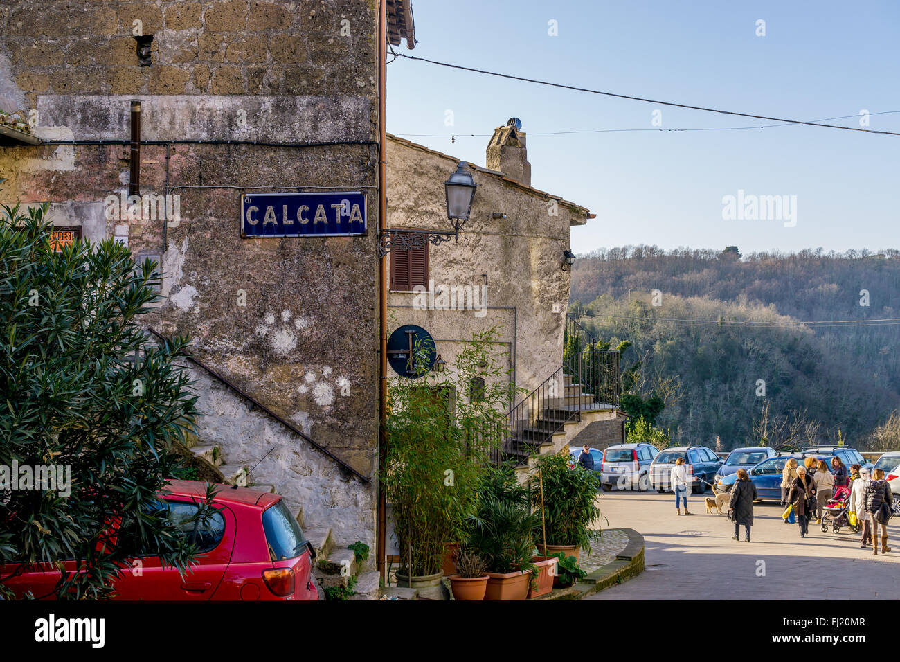 Calcata italy hi-res stock photography and images - Alamy