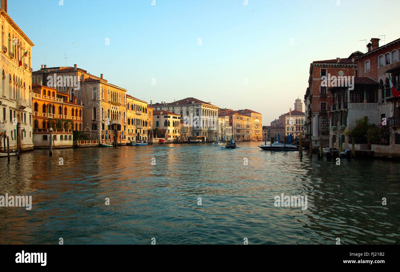 colorful Venice houses over water Stock Photo - Alamy