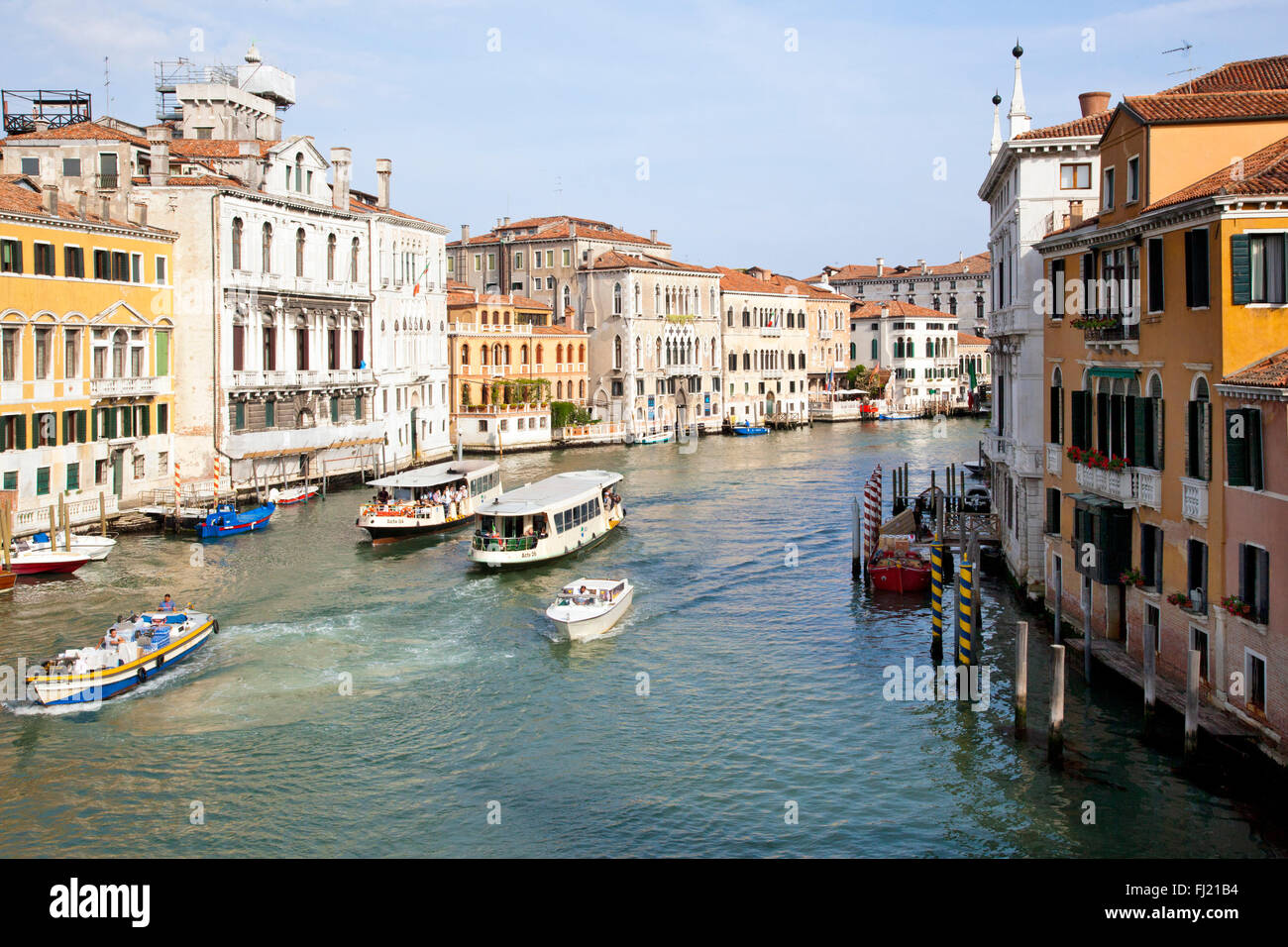 colorful Venice houses over water Stock Photo - Alamy