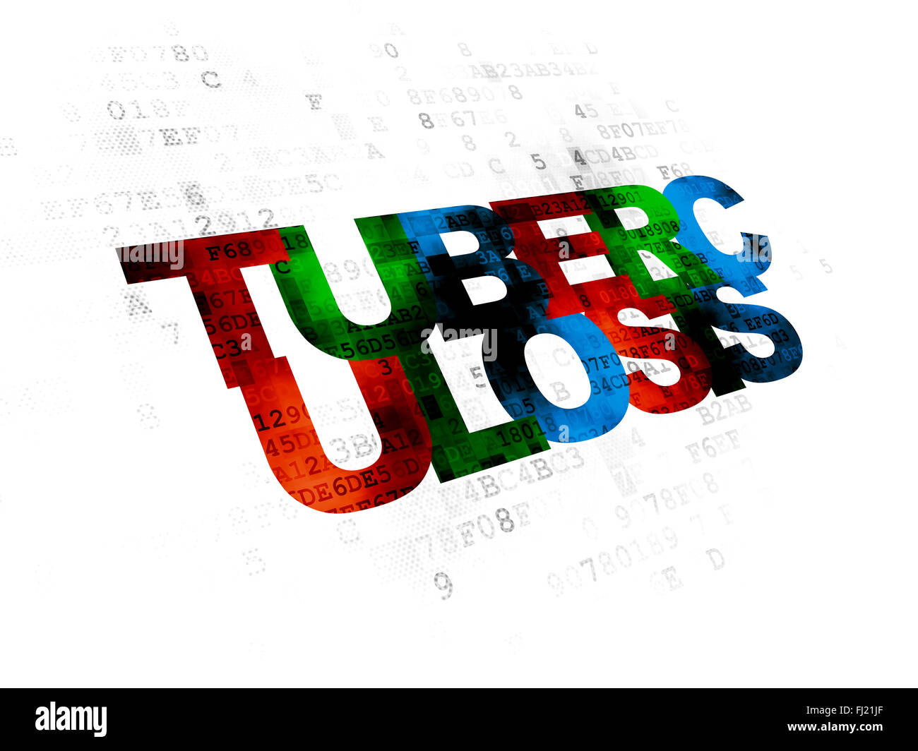 Medicine concept tuberculosis on Cut Out Stock Images & Pictures - Alamy