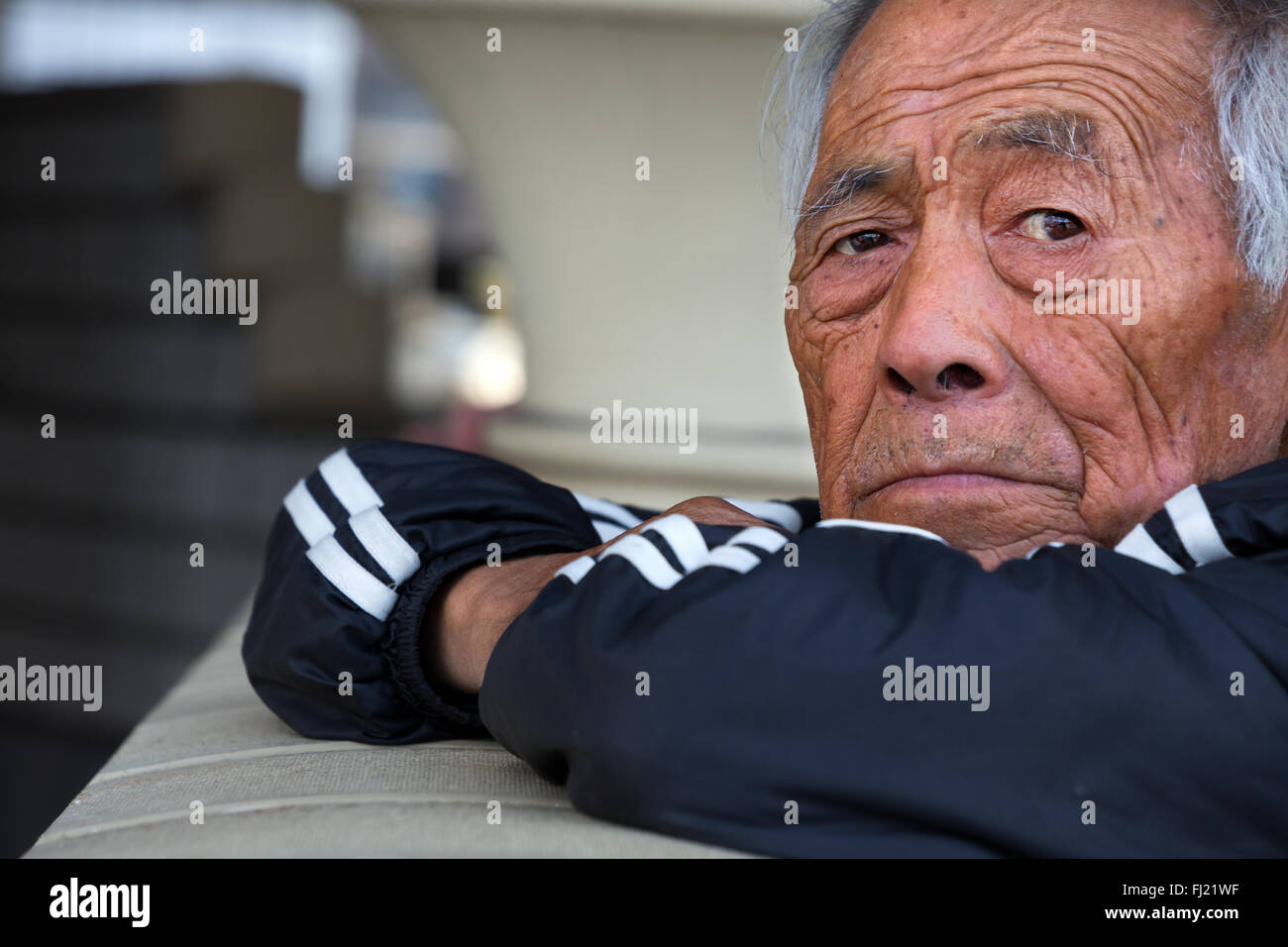 Japan portrait of man Stock Photo - Alamy