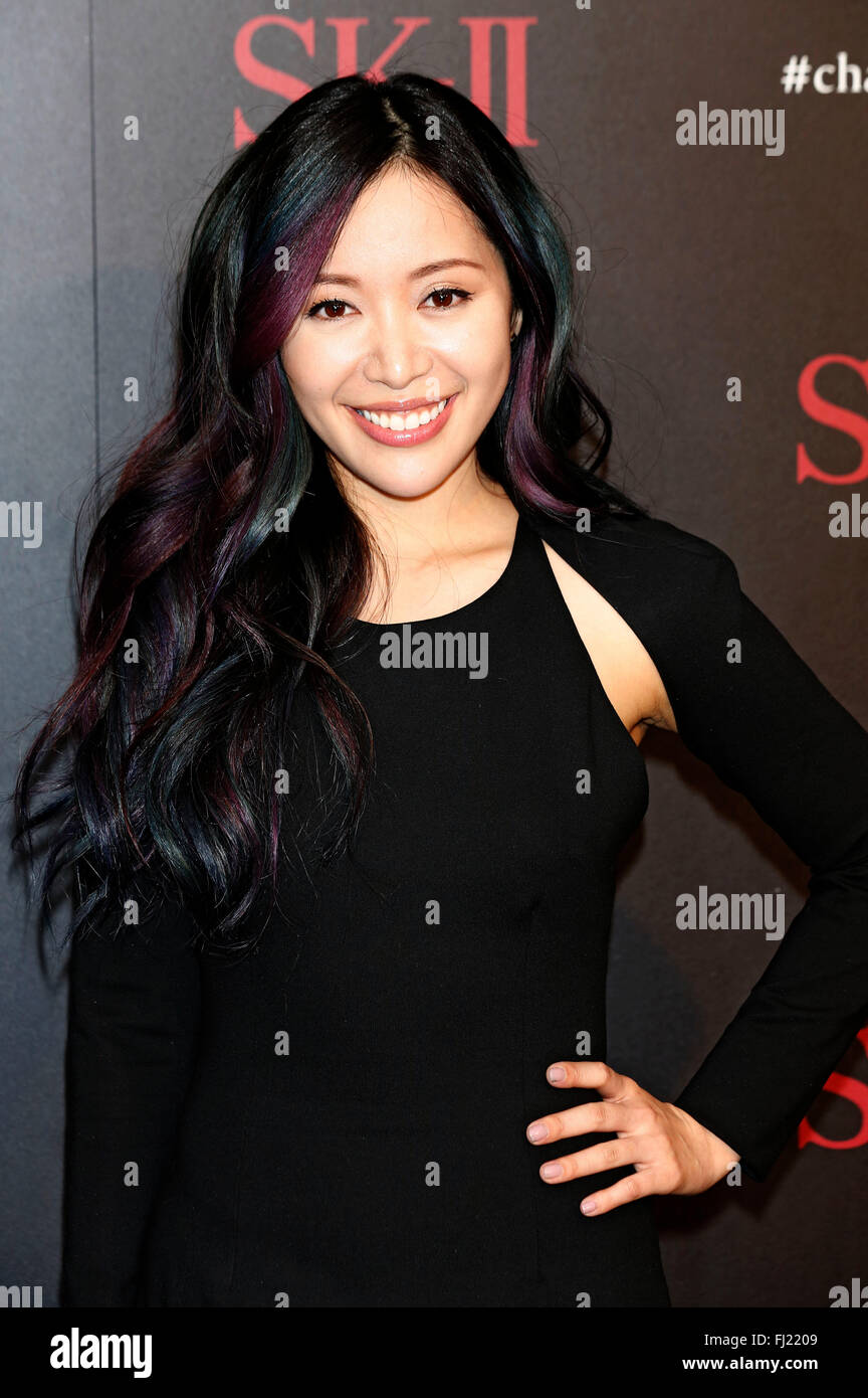 Los Angeles, California. 26th Feb, 2016. Michelle Phan attends the SK ...