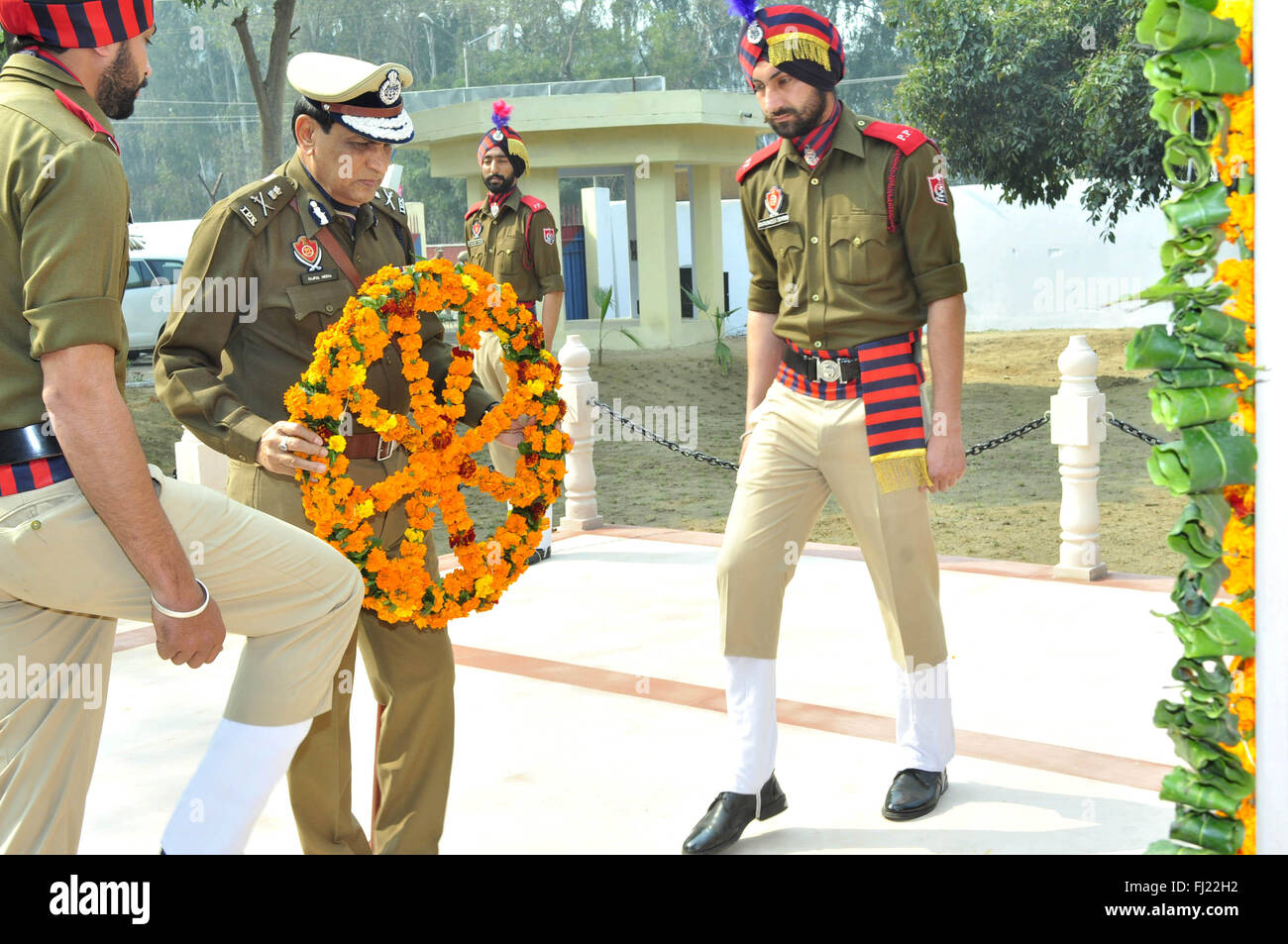 Punjab Additional DGP (Prisons) Rajpal Meena tribute to martyr Jail ...