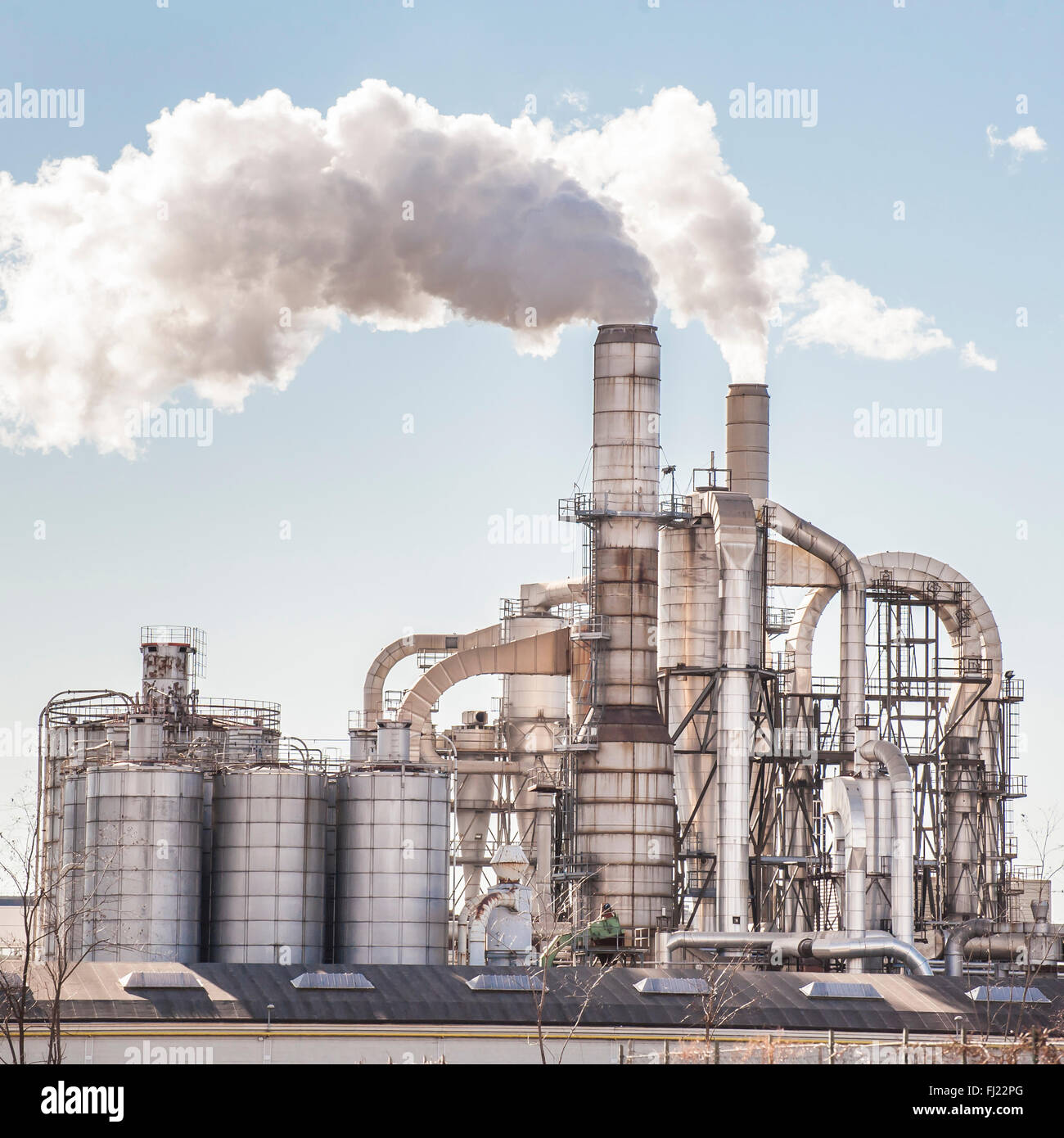 Factory silos plant silo hi-res stock photography and images - Alamy