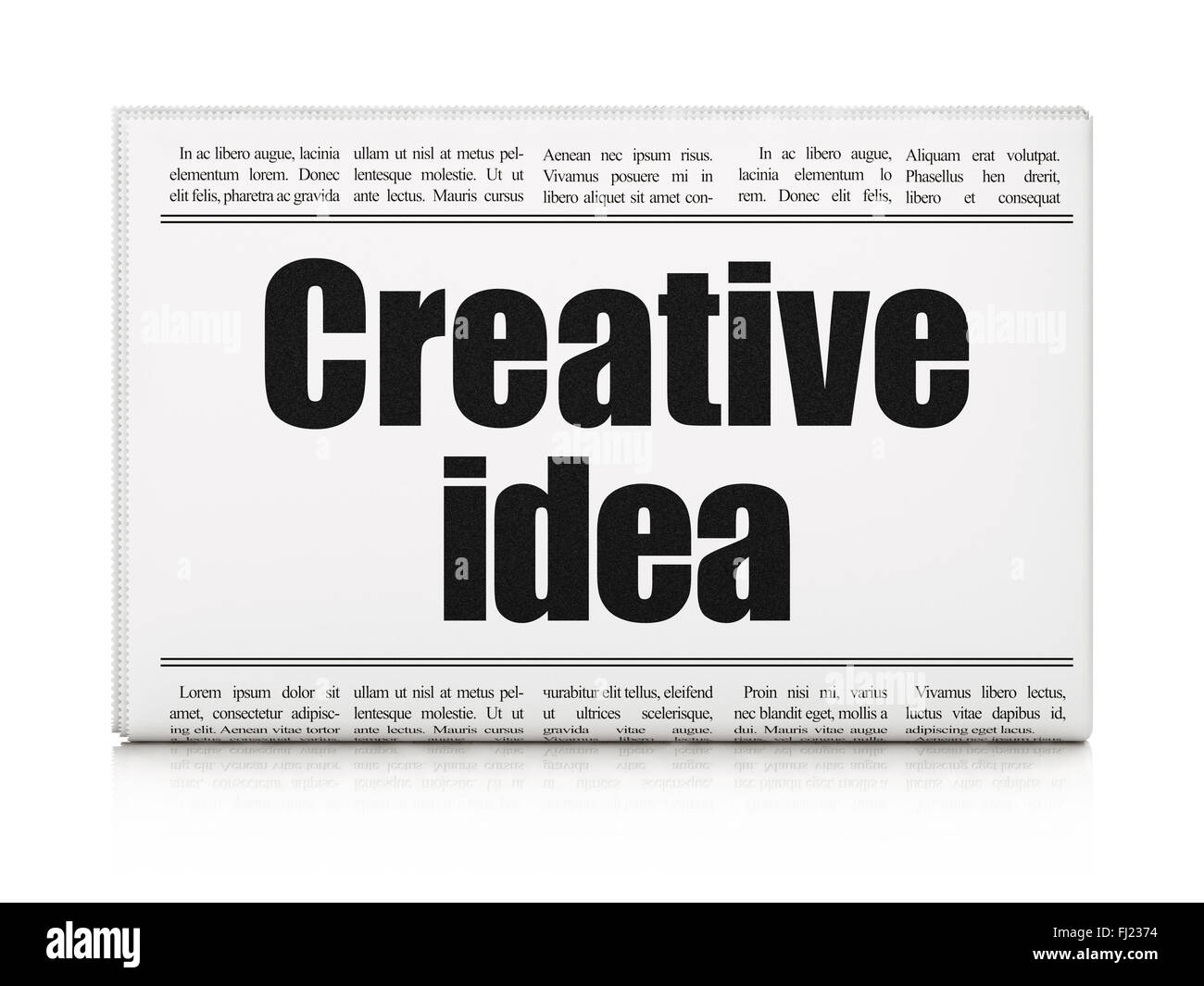 Creative corporate tabloid hi-res stock photography and images - Alamy