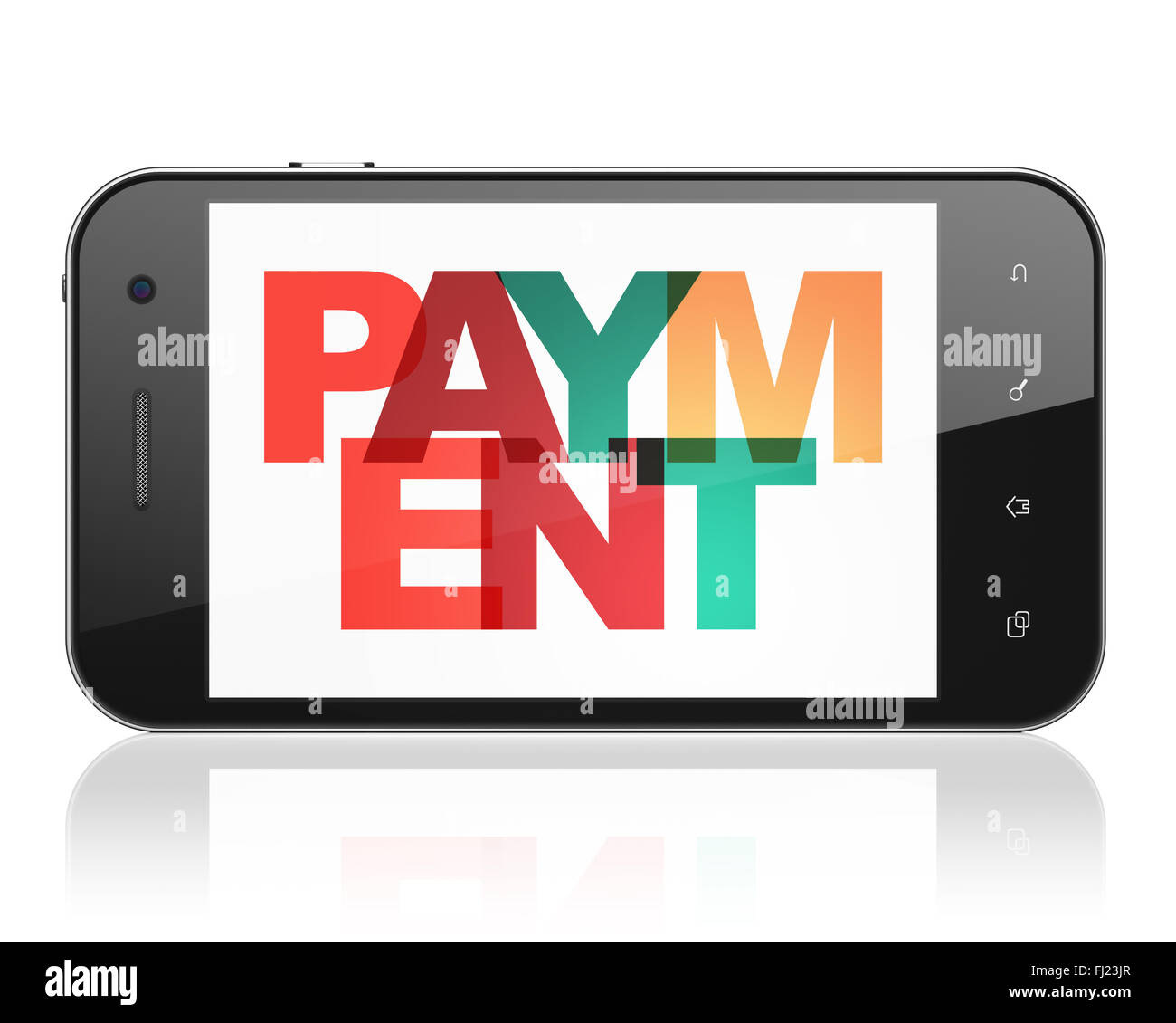 Banking concept: Smartphone with Payment on display Stock Photo - Alamy