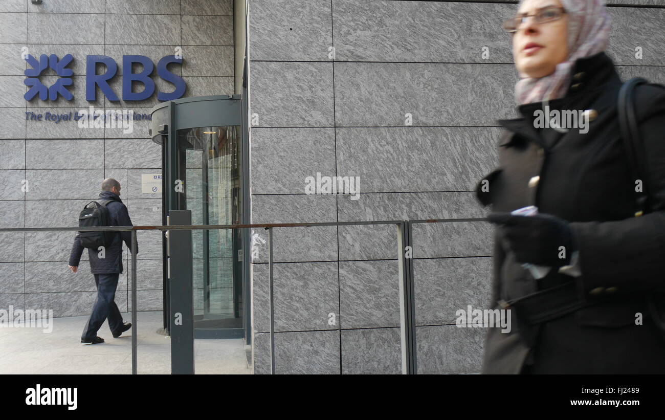 RBS, Royal Bank of Scotland offices Central London UK Stock Photo - Alamy