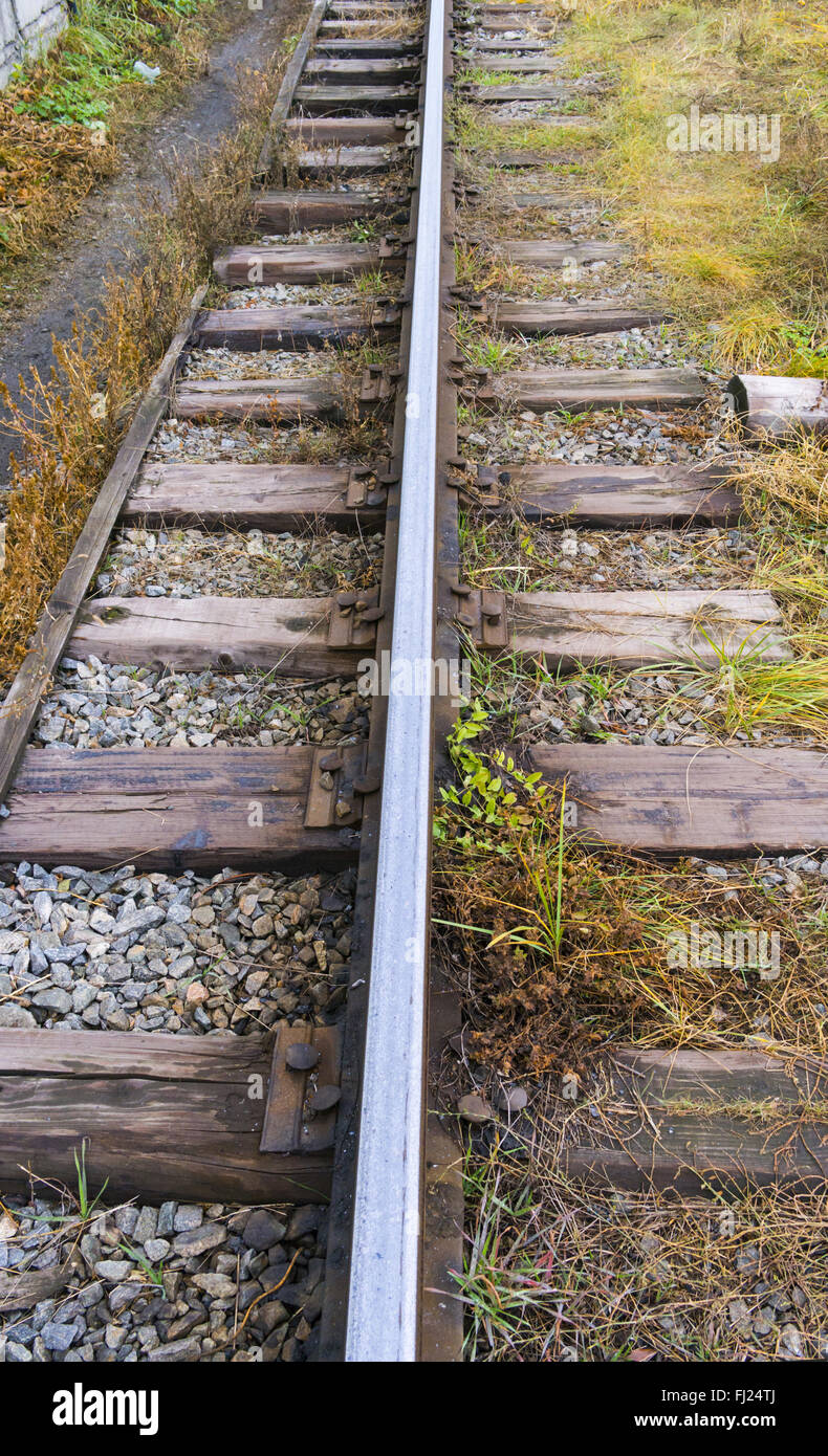 Vintage old rails hi-res stock photography and images - Alamy