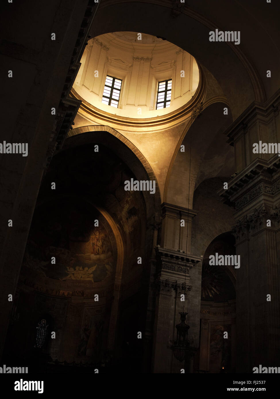 Cathedral interior catania sicily italy hi-res stock photography and ...