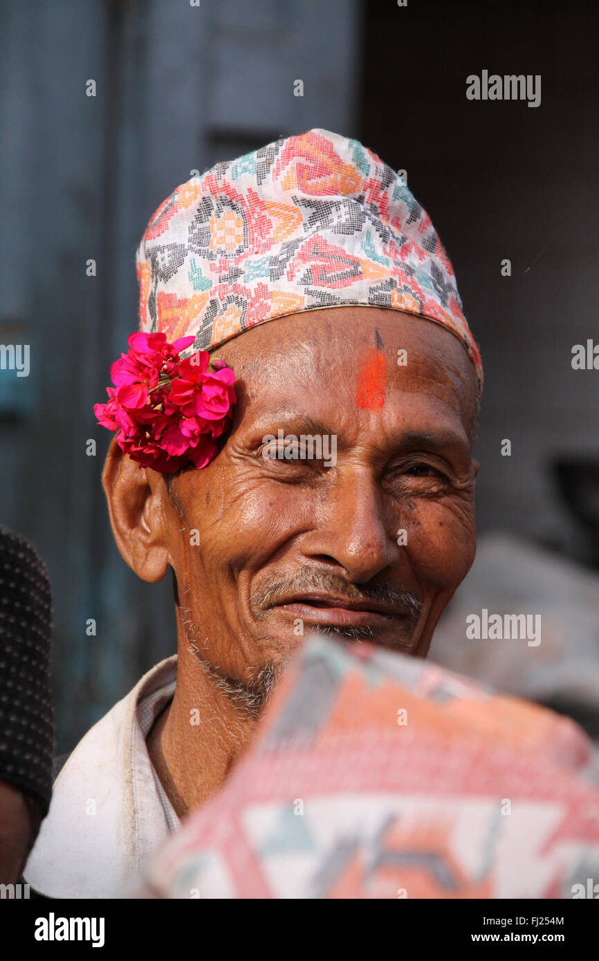 Nepalese traditional dress hi-res stock photography and images - Alamy