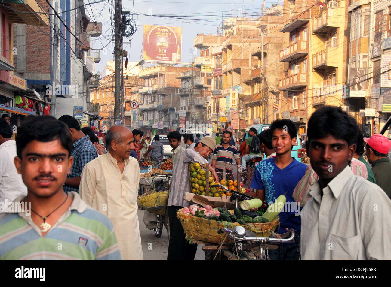 Crowd scene hi-res stock photography and images - Alamy