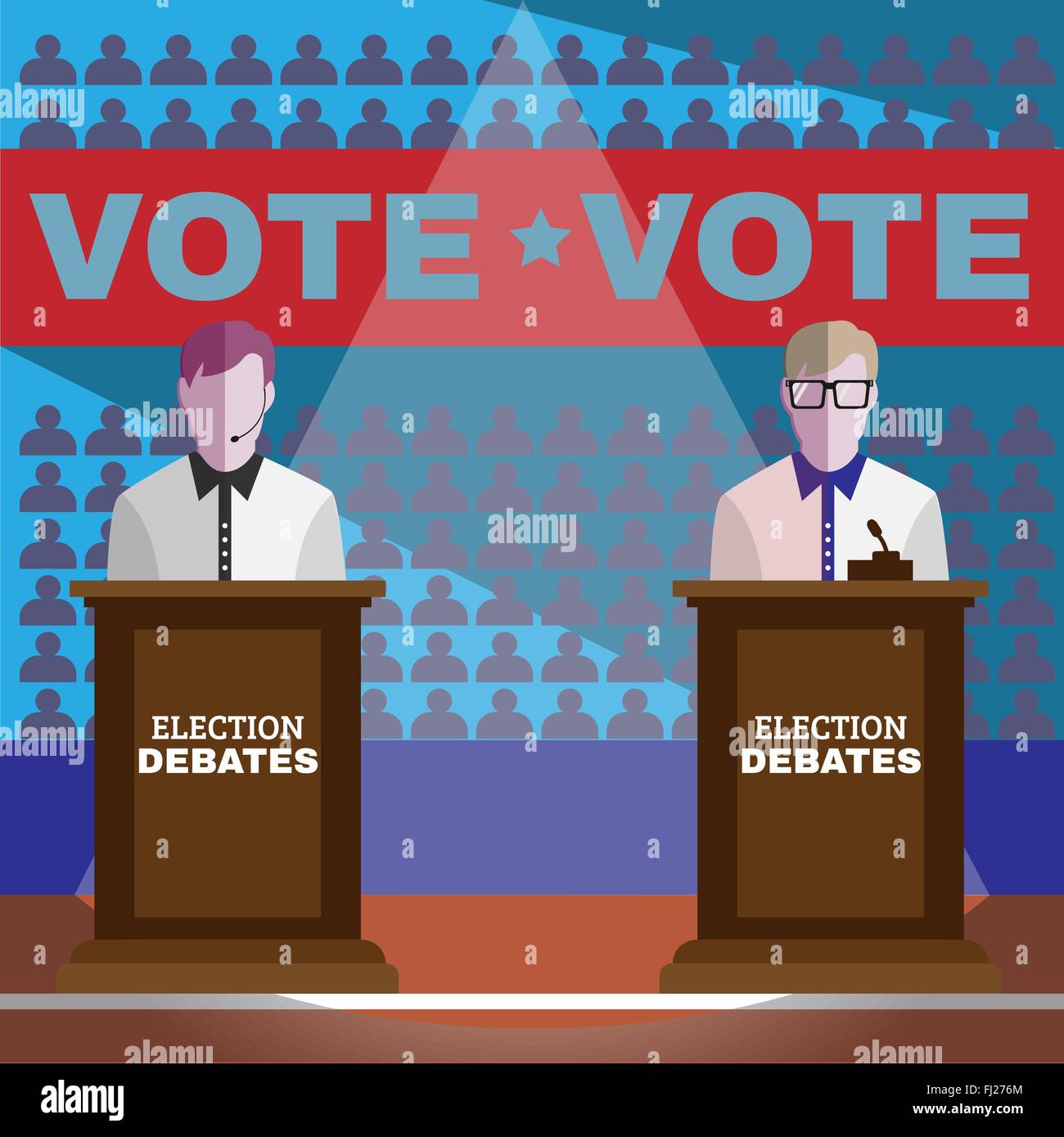 Full vote Stock Vector Images - Alamy