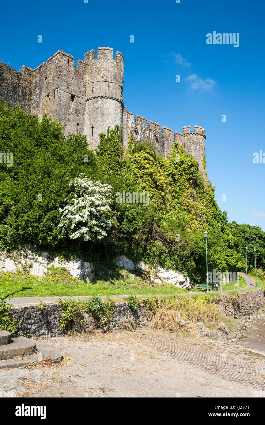 Pembroke Castle, South Wales Stock Photo - Alamy
