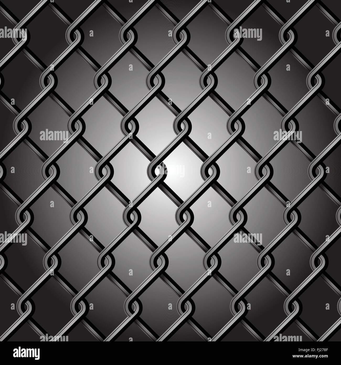 Chainlink fence vector vectors hi-res stock photography and images - Alamy